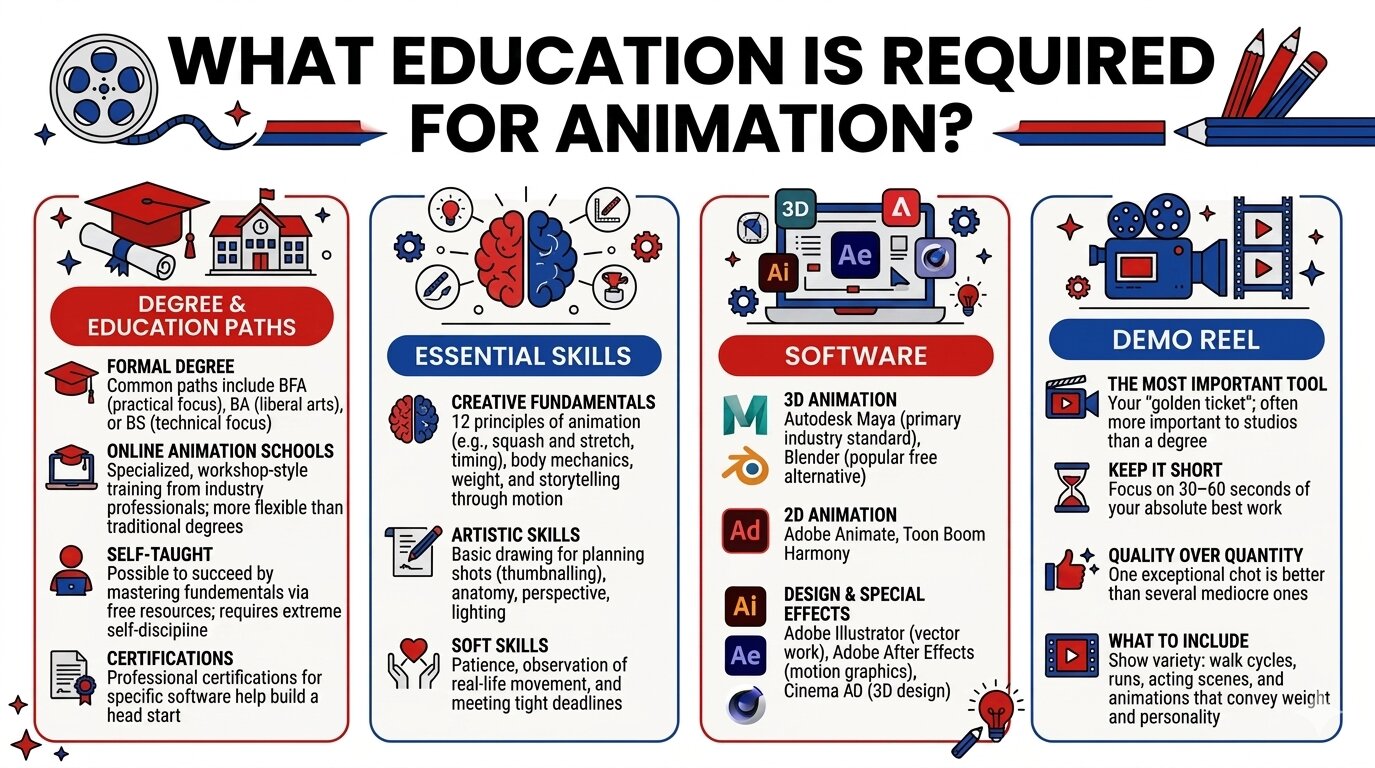 What Education Is Required for Animation? Tips from the Pros